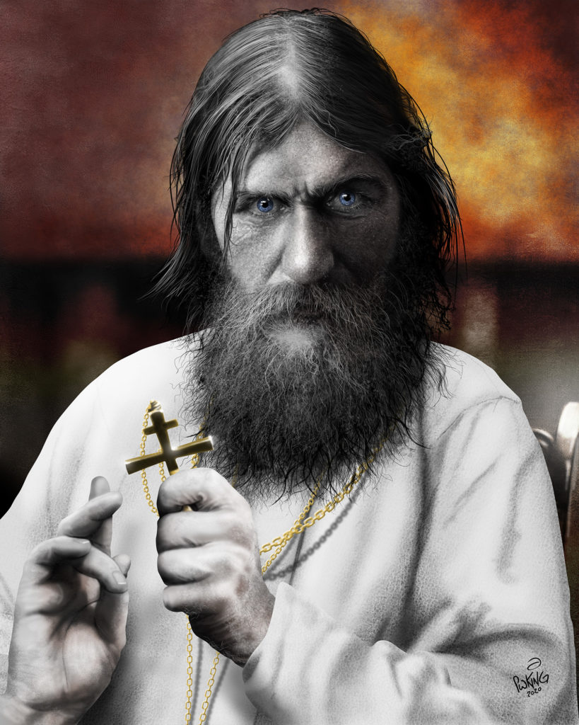 Rasputin Caricature – Paul King Artwerks